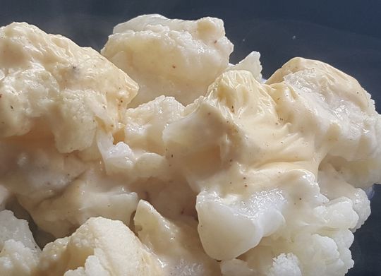 Coliflor con bechamel