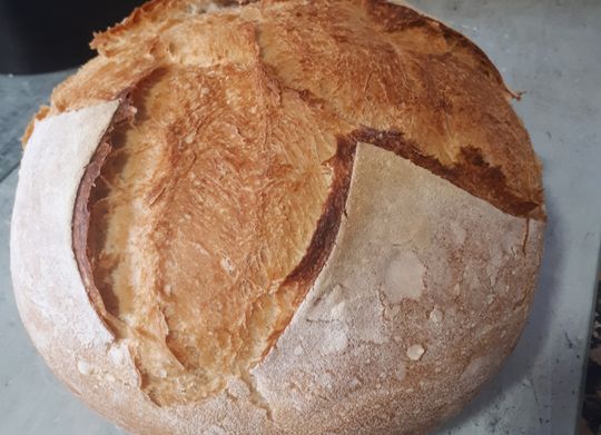 Pan básico en cocotte de 4 litros