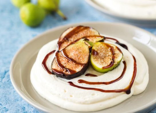 Manjar blanco con higos